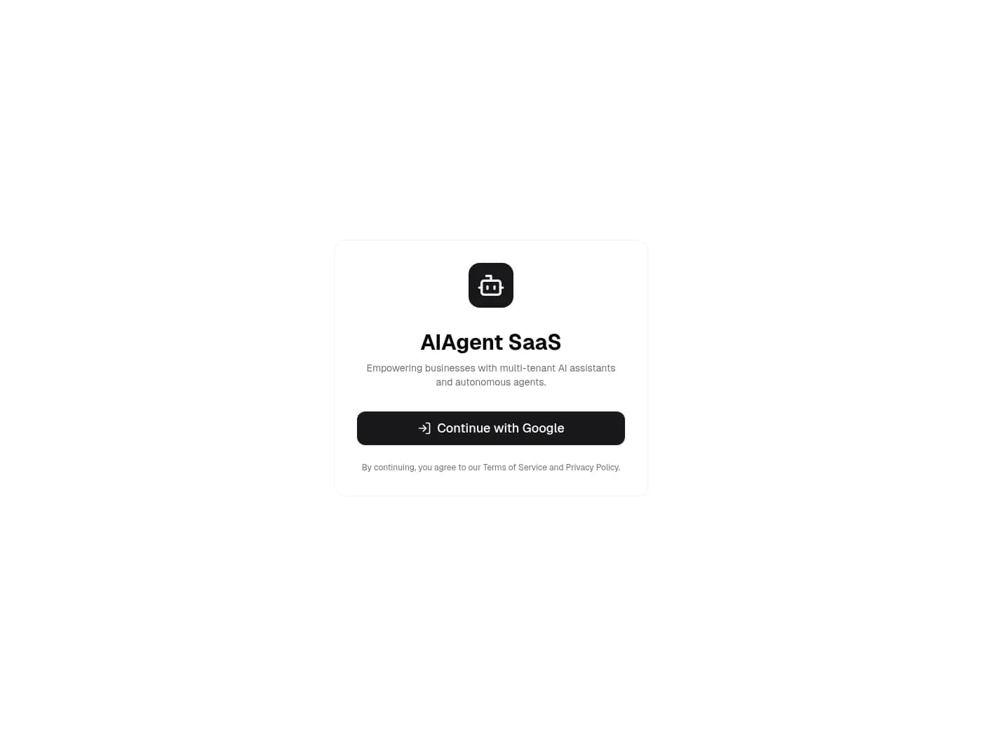 AIAgent SaaS Platform