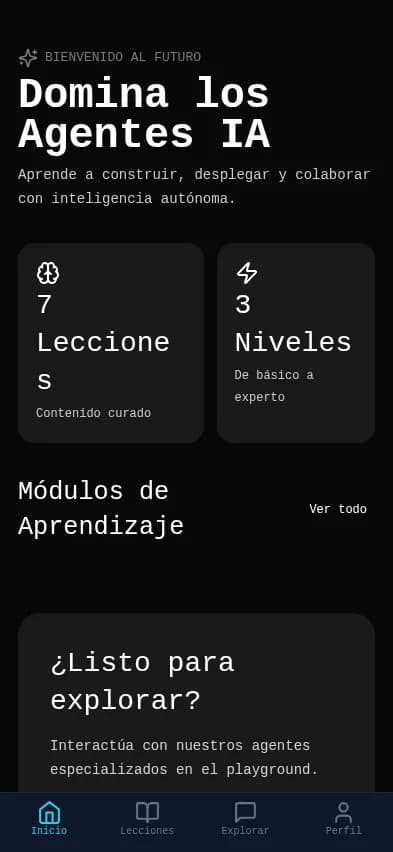 AIAgents Learning App