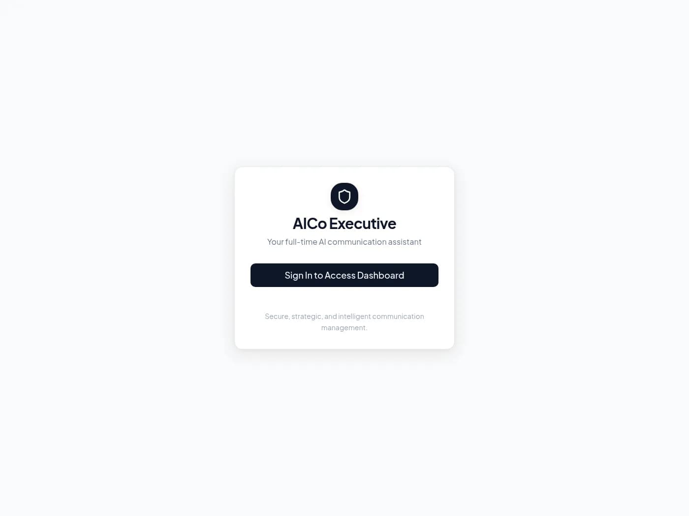 AICo Executive Communicator