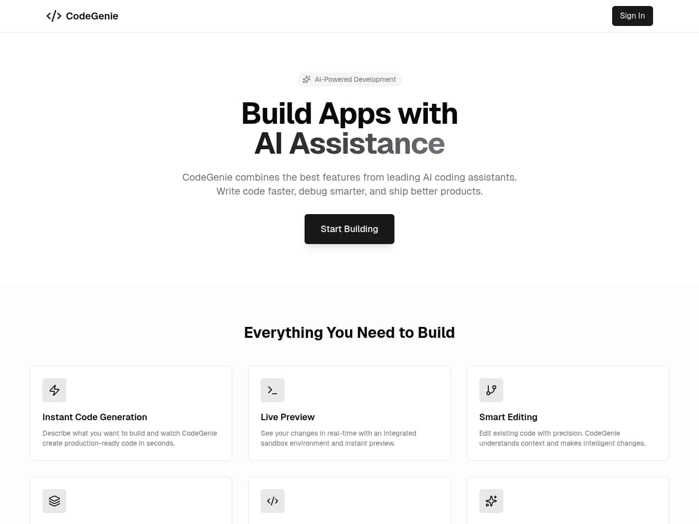 CodeGenie AI Agent