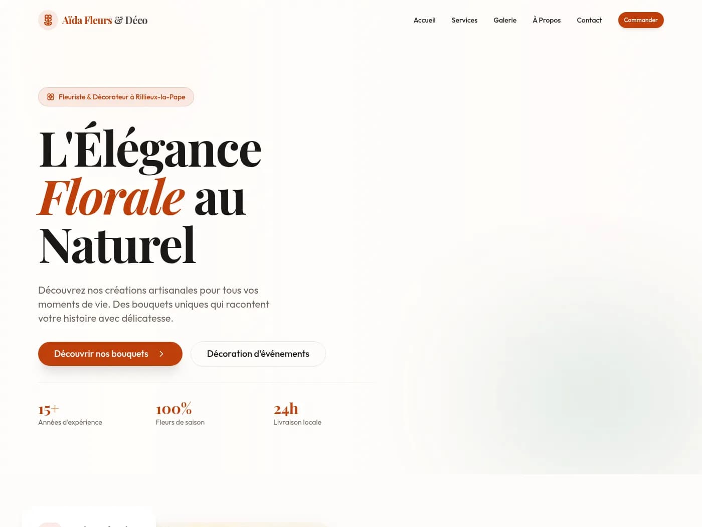 Aïda Fleurs & Déco Web