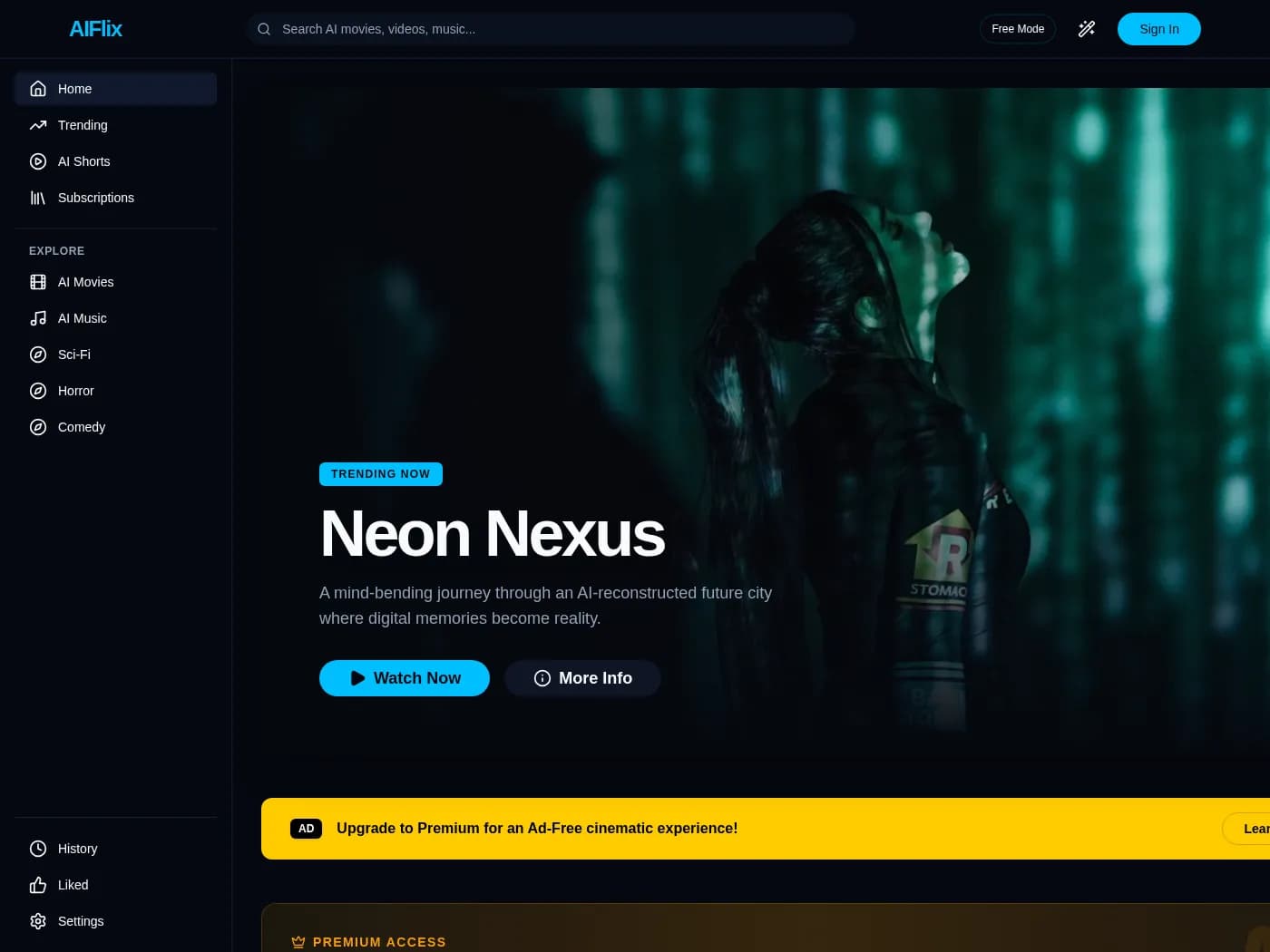 AIFlix Platform