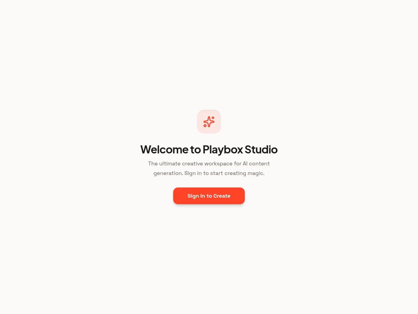 AIGen Playbox Studio