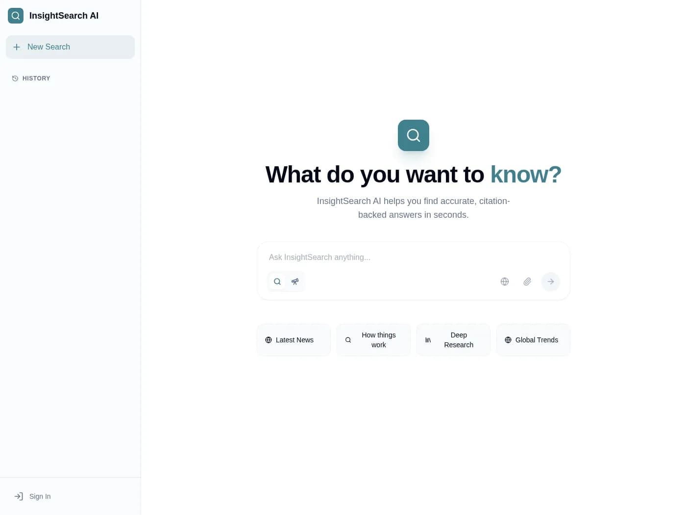 AIGen Search Engine