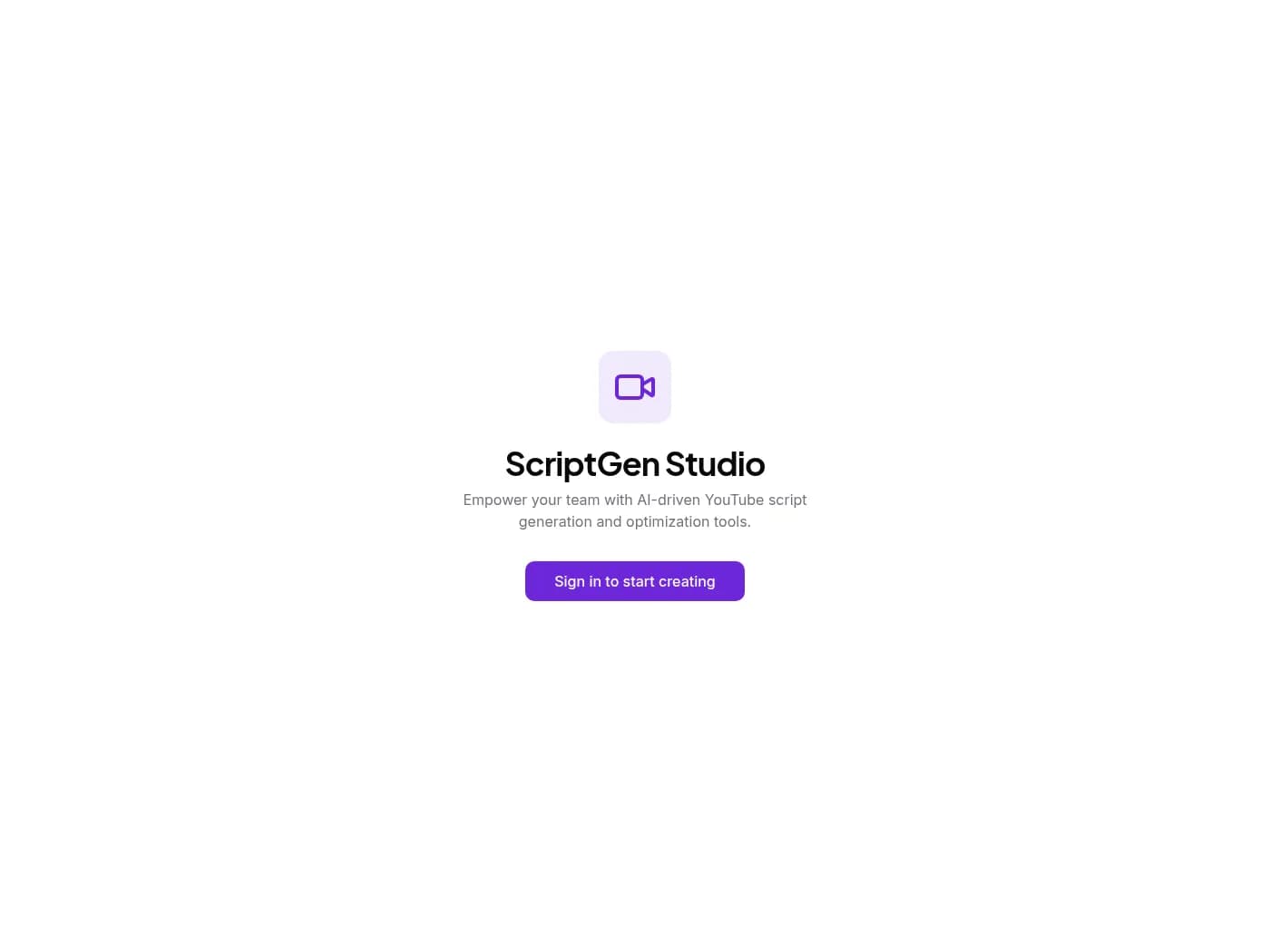 ScriptGen Studio