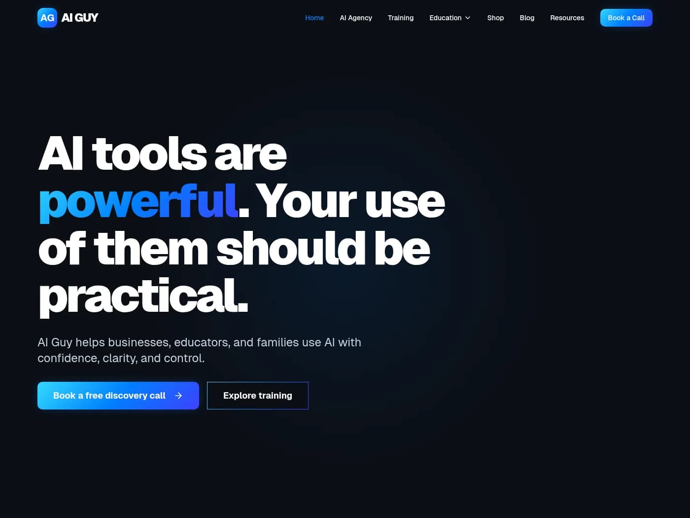 AI Guy Web Platform