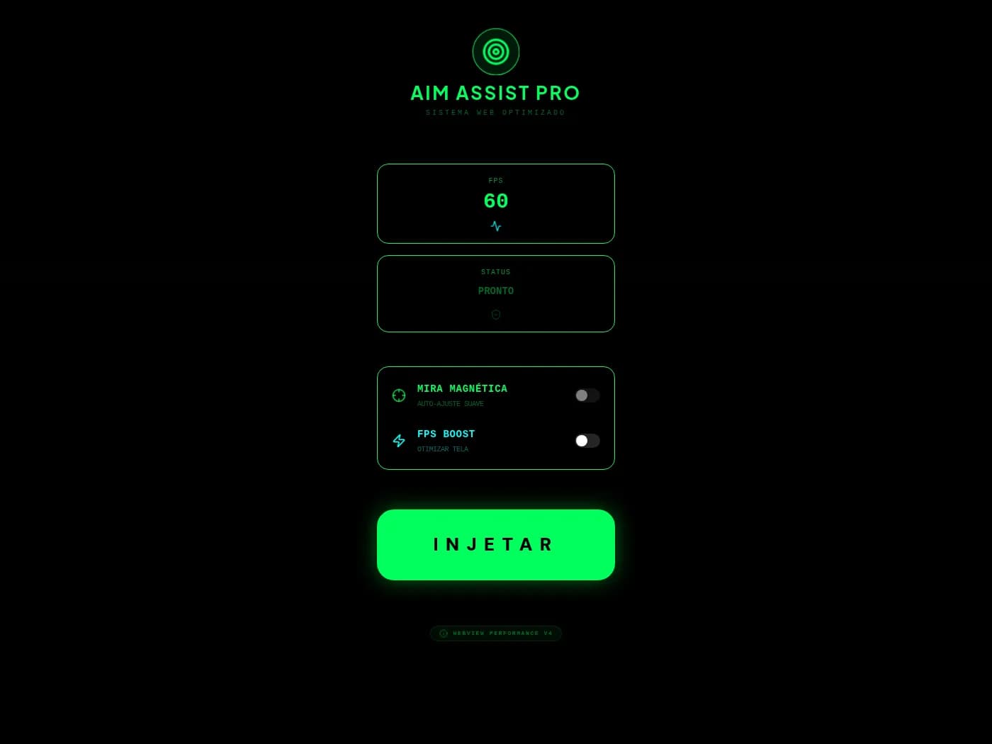Aim Assist Web App