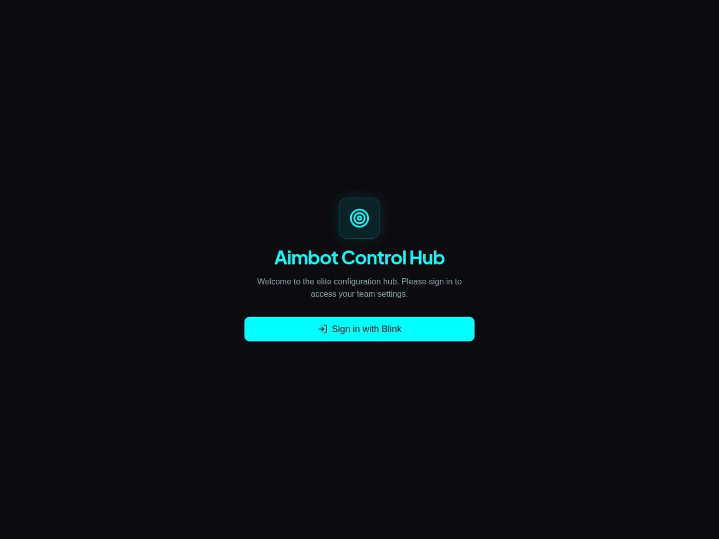 Aimbot Control Hub