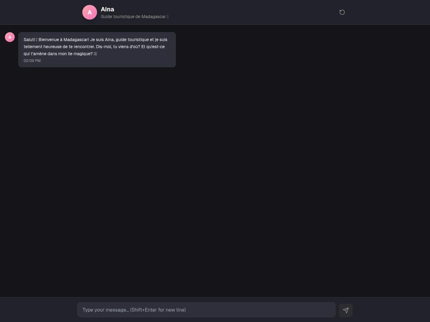Aina Chat Guide