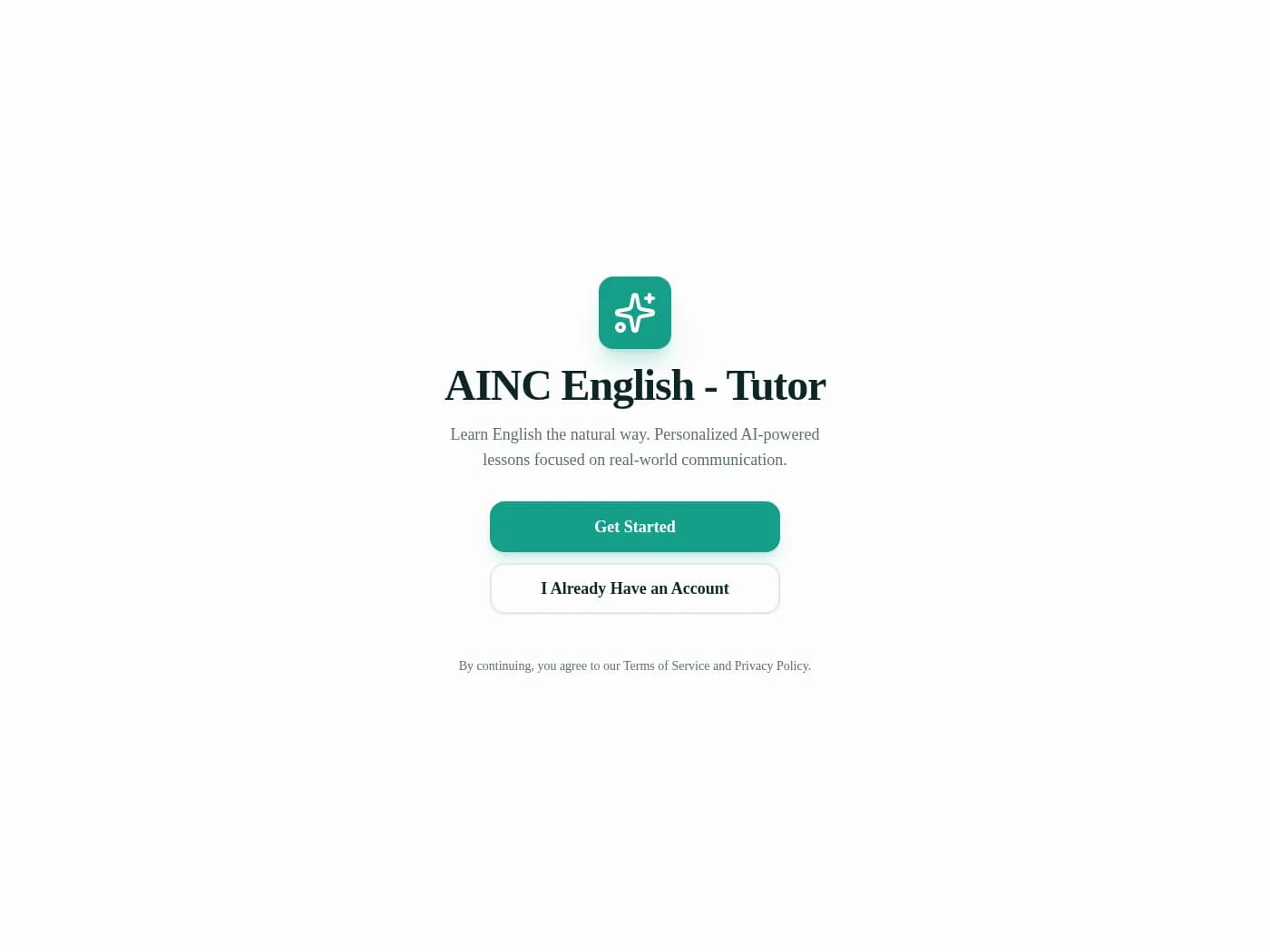AINC English Tutor