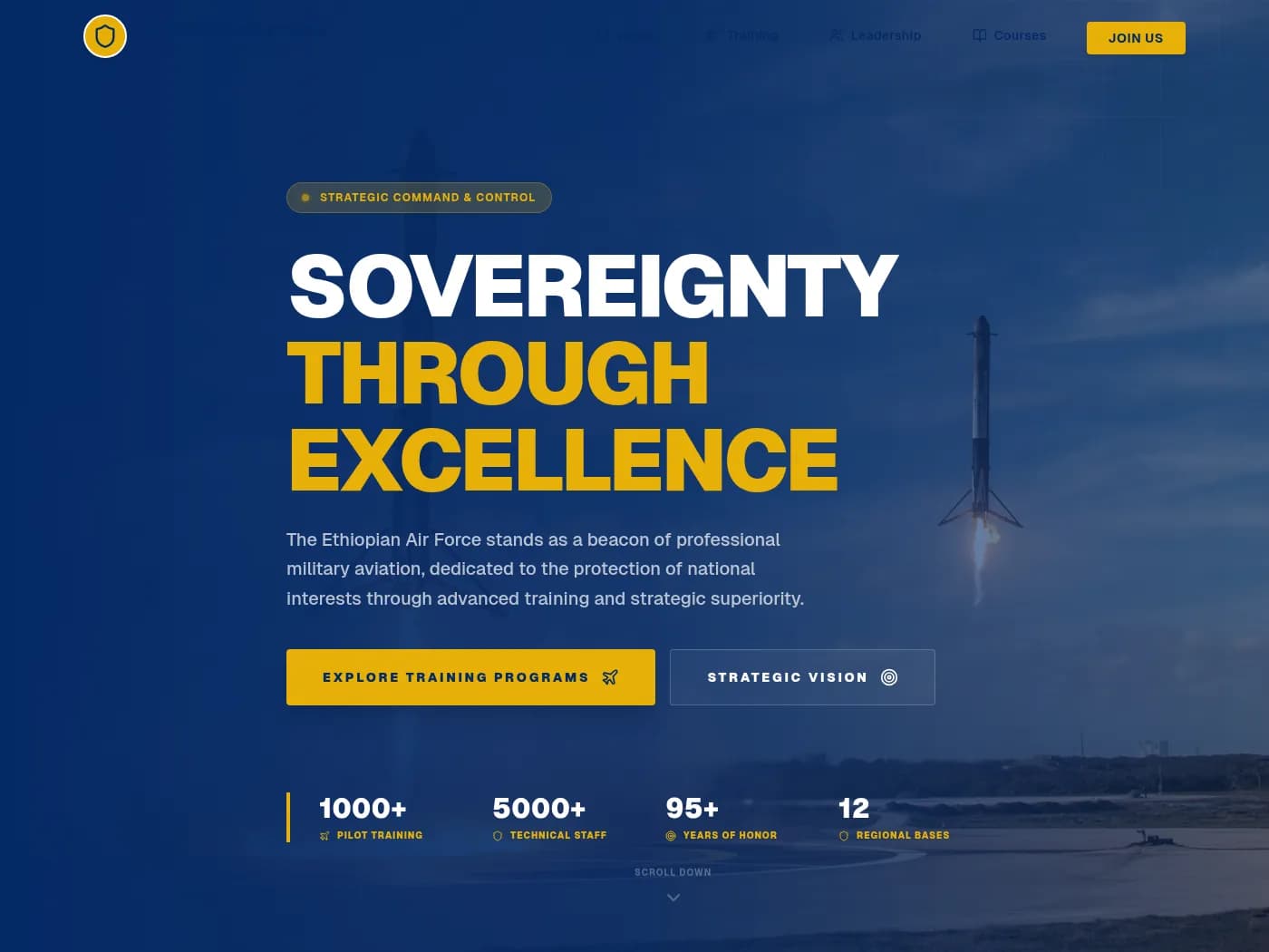 Ethiopian Air Force Portal
