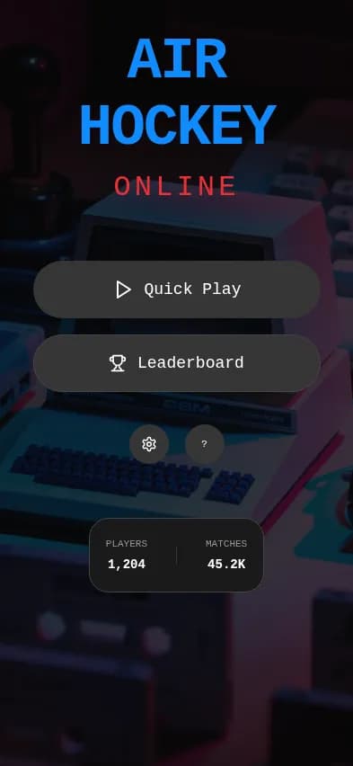 Air Hockey Online
