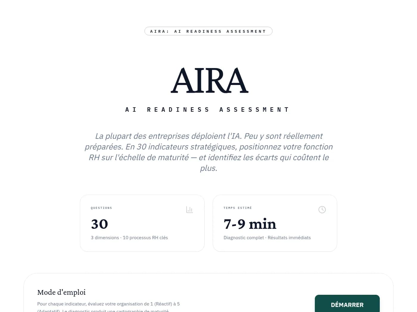 AIRA Diagnostic App