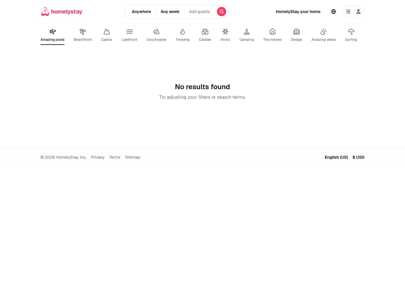 HomelyStay Booking Platform
