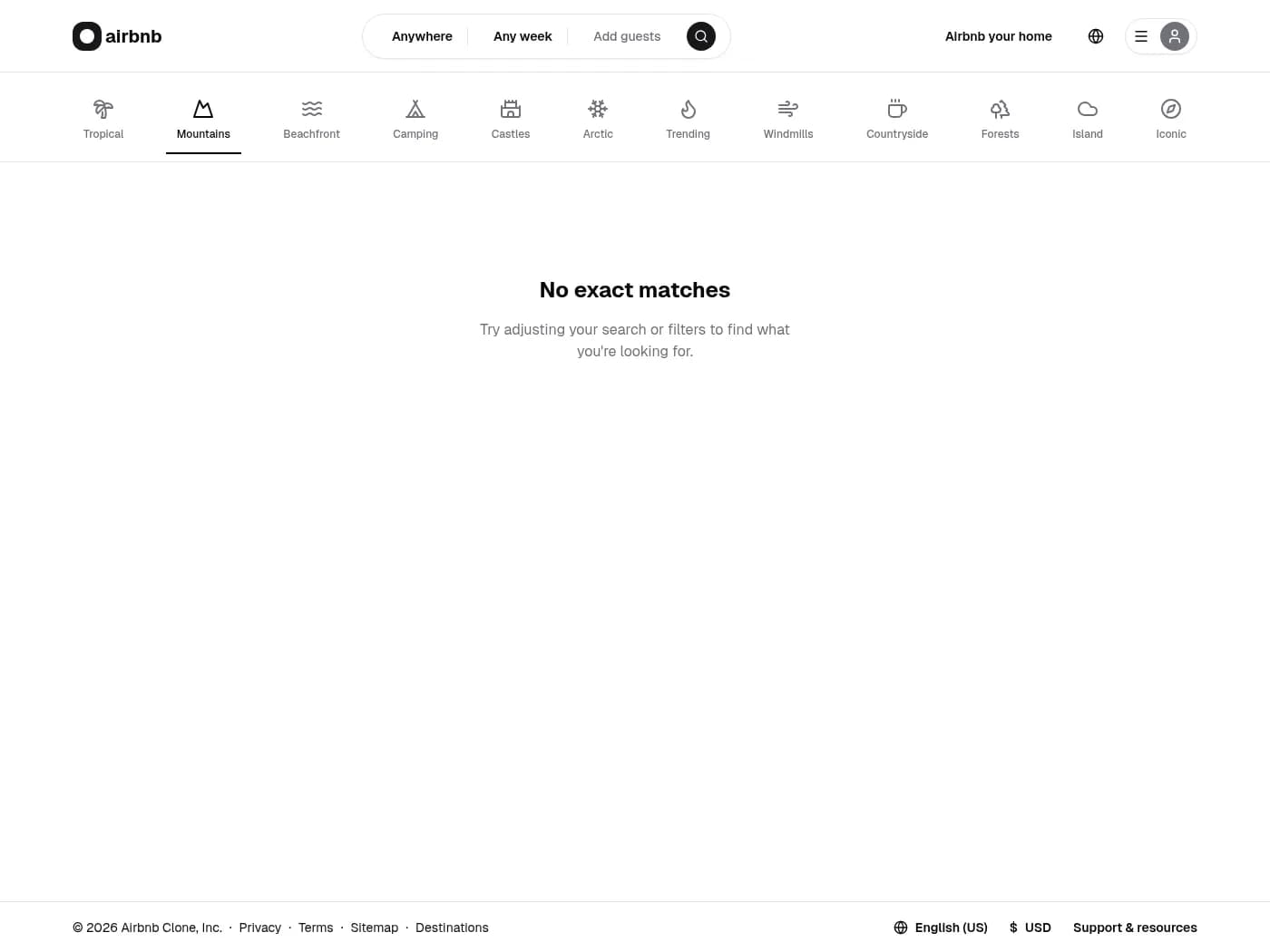 Airbnb Clone
