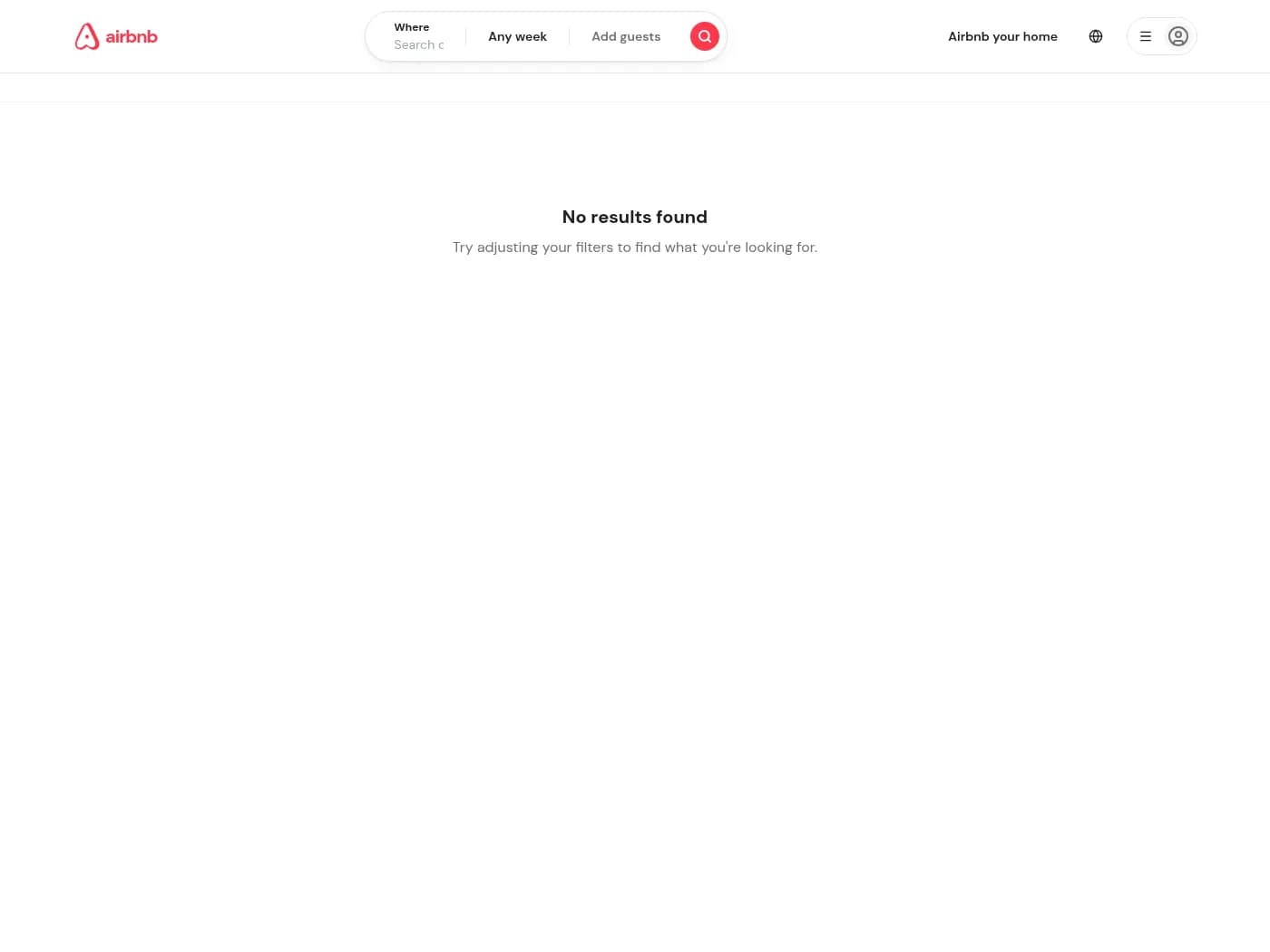 Airbnb Web Clone