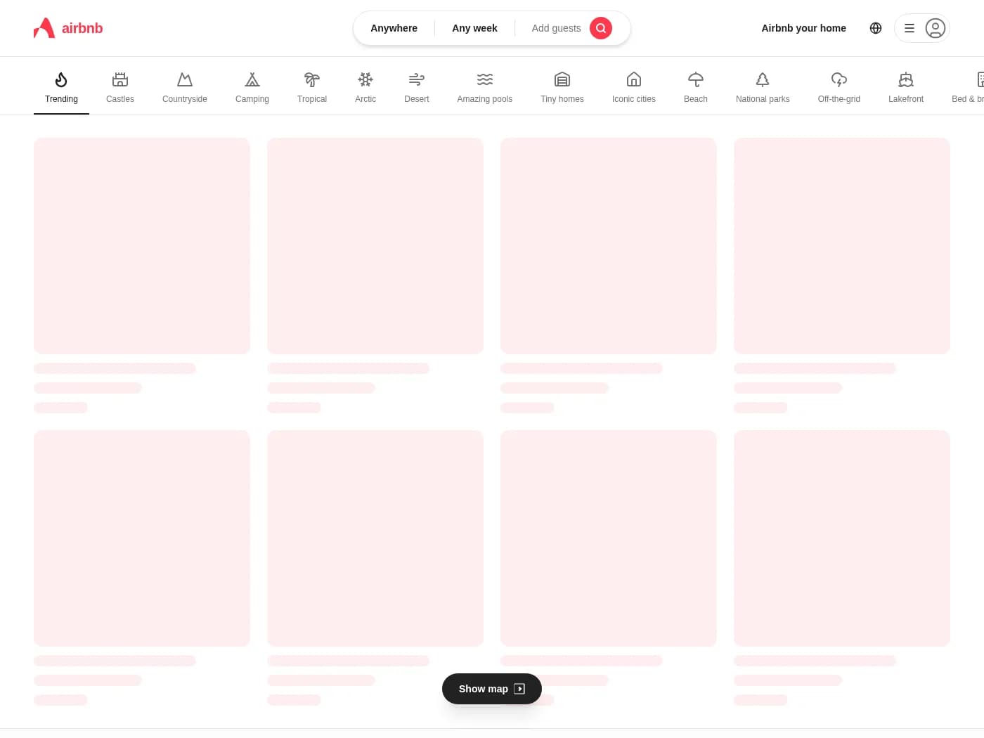 Airbnb Web Clone