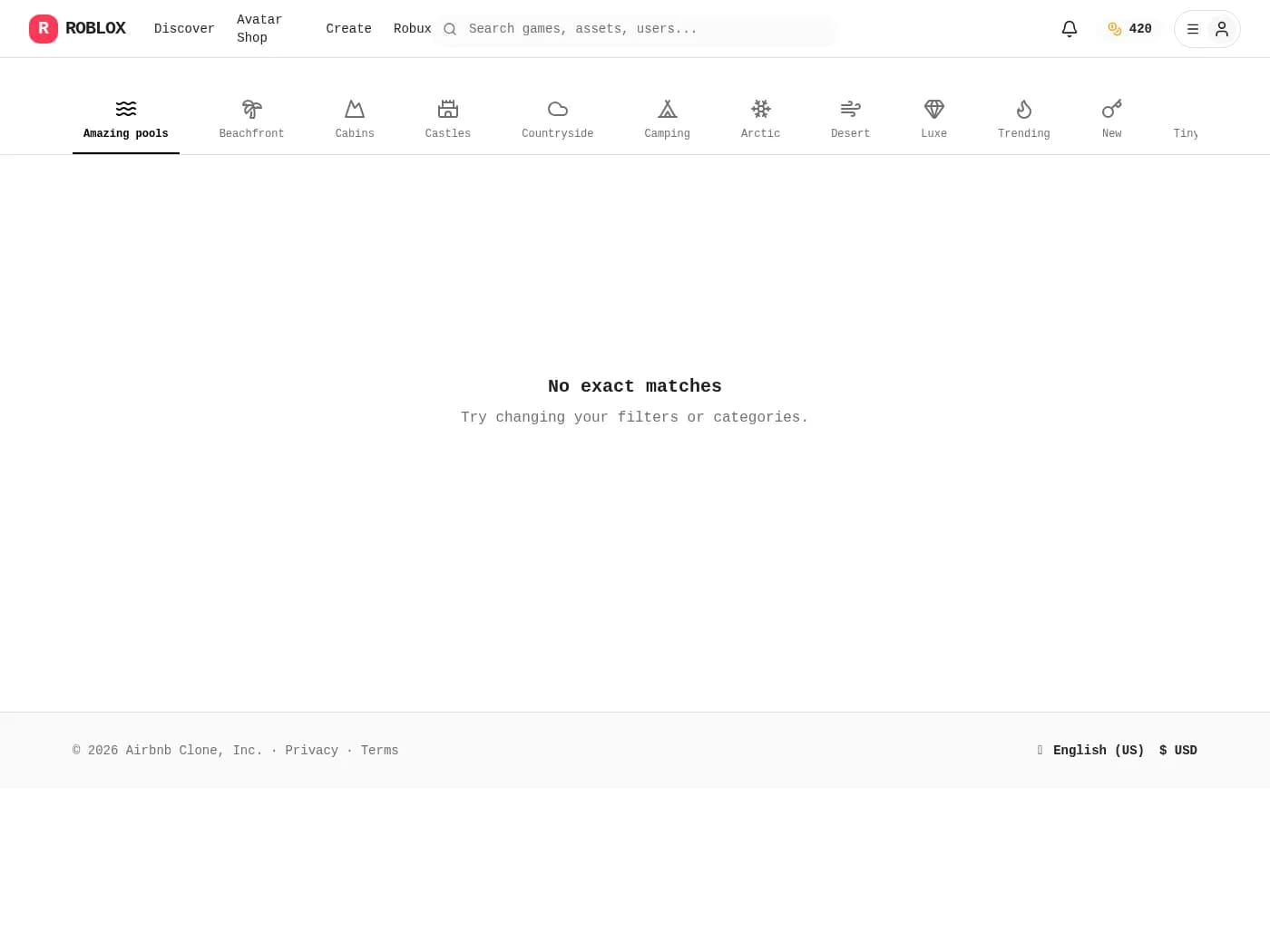Airbnb Web Clone