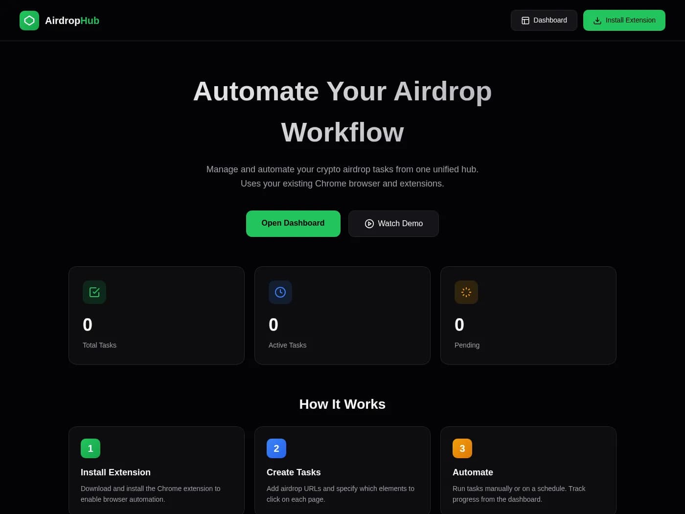 Airdrop Clicker Hub