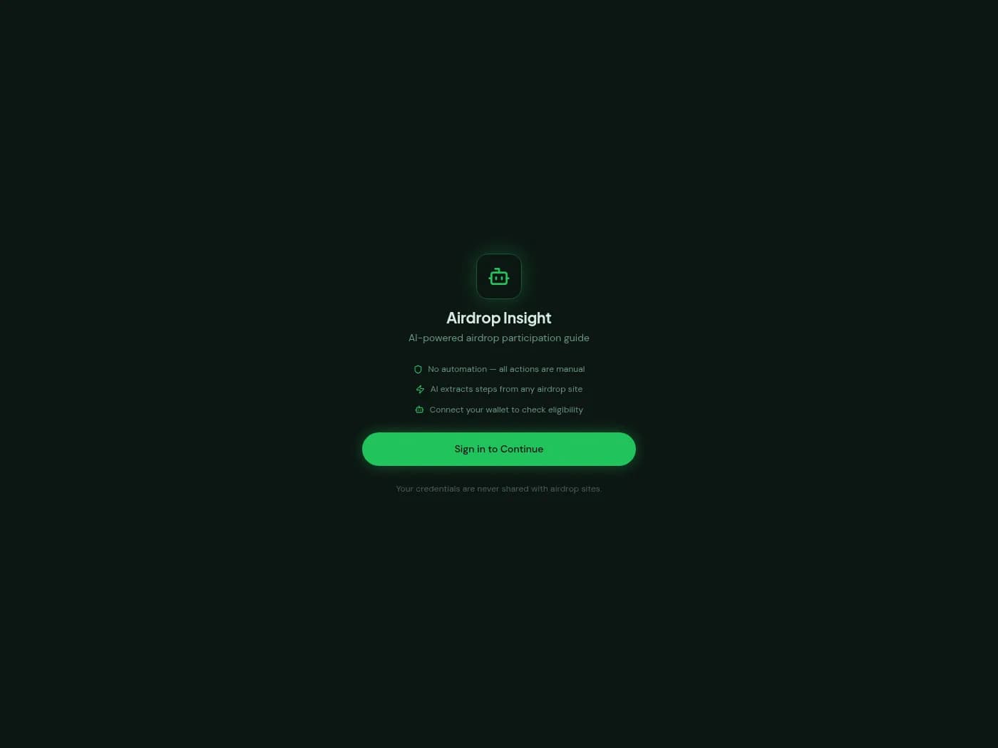 Airdrop Insight Assistant