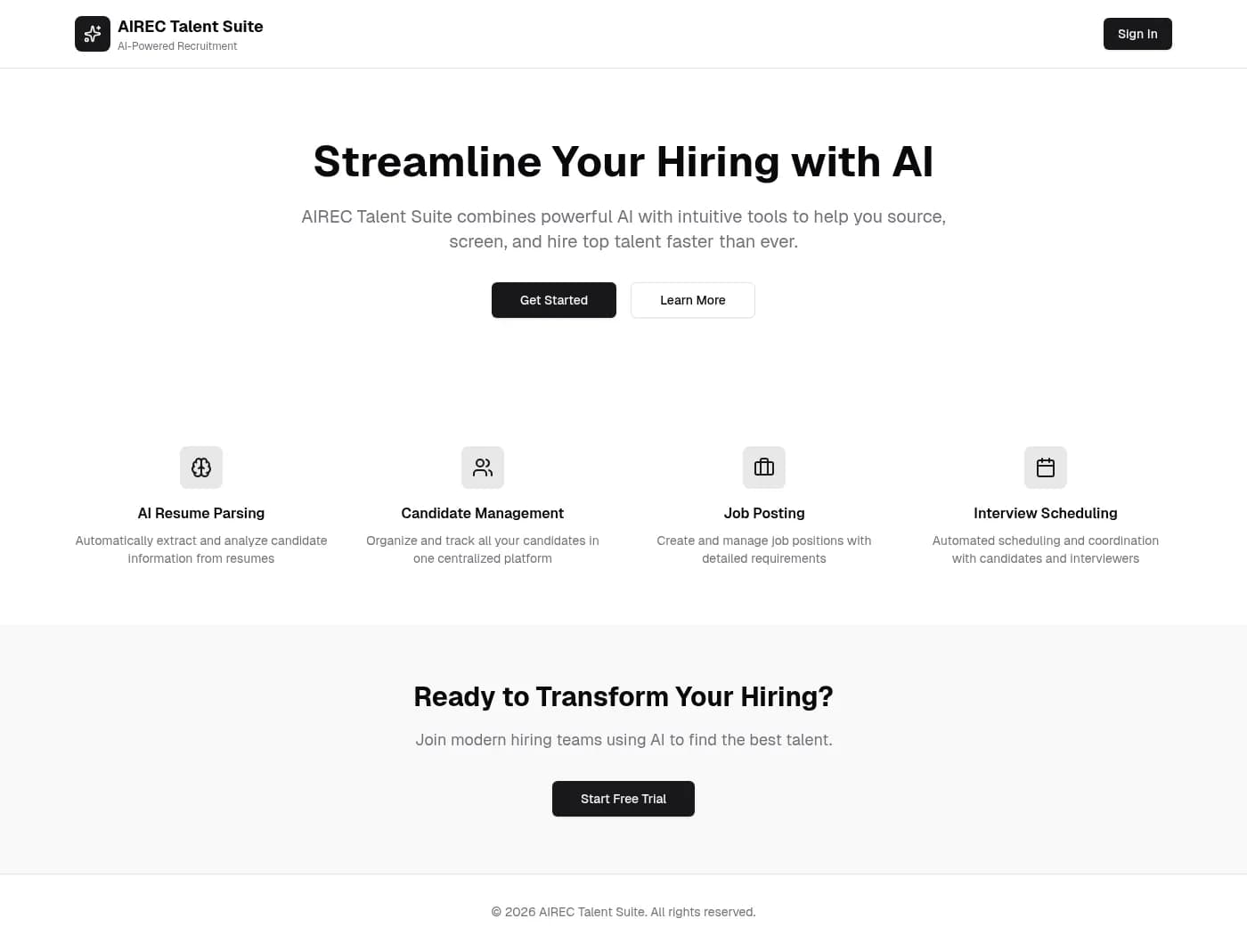 AIREC Talent Suite