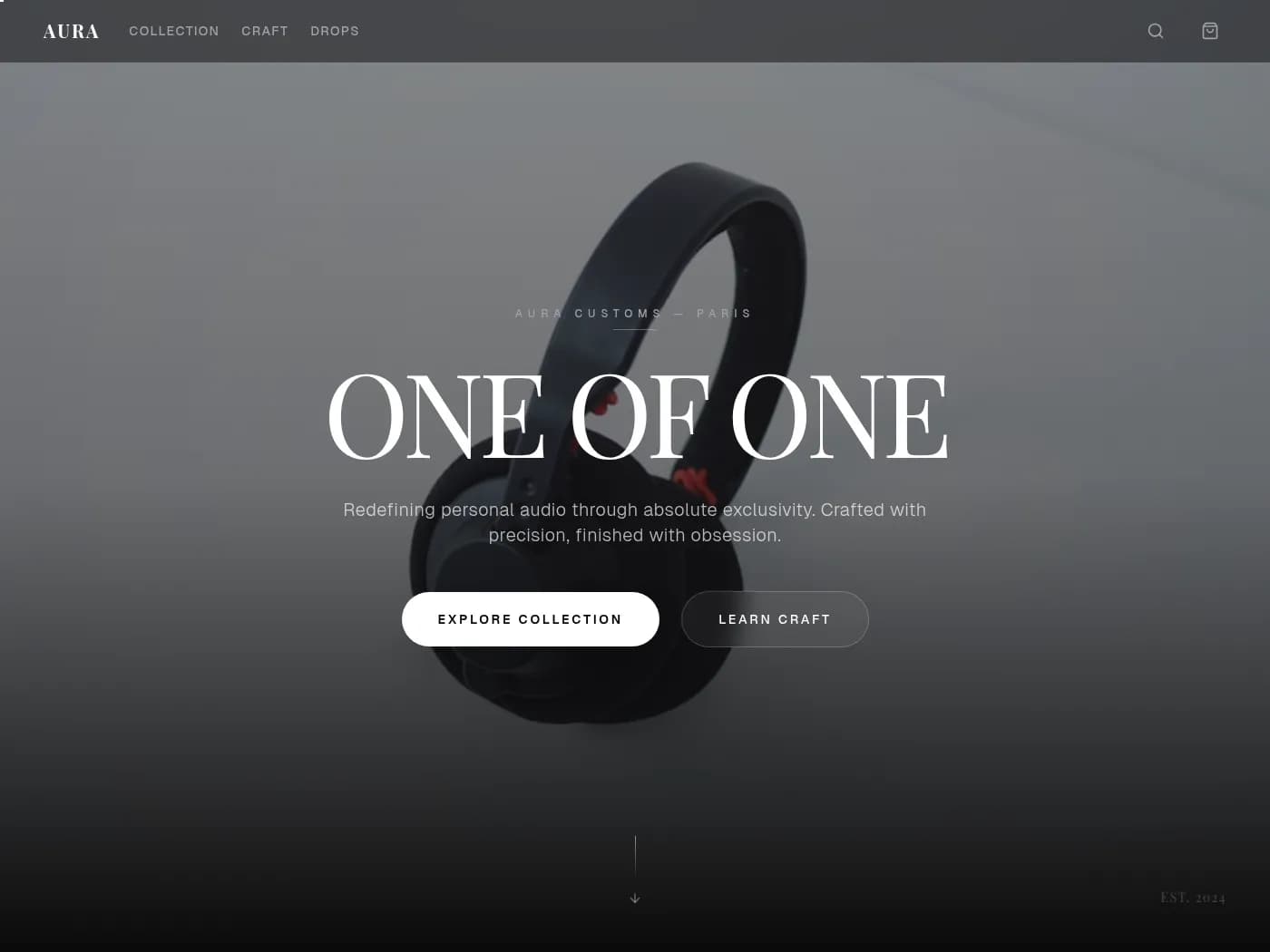 AirPods Showcase Landing