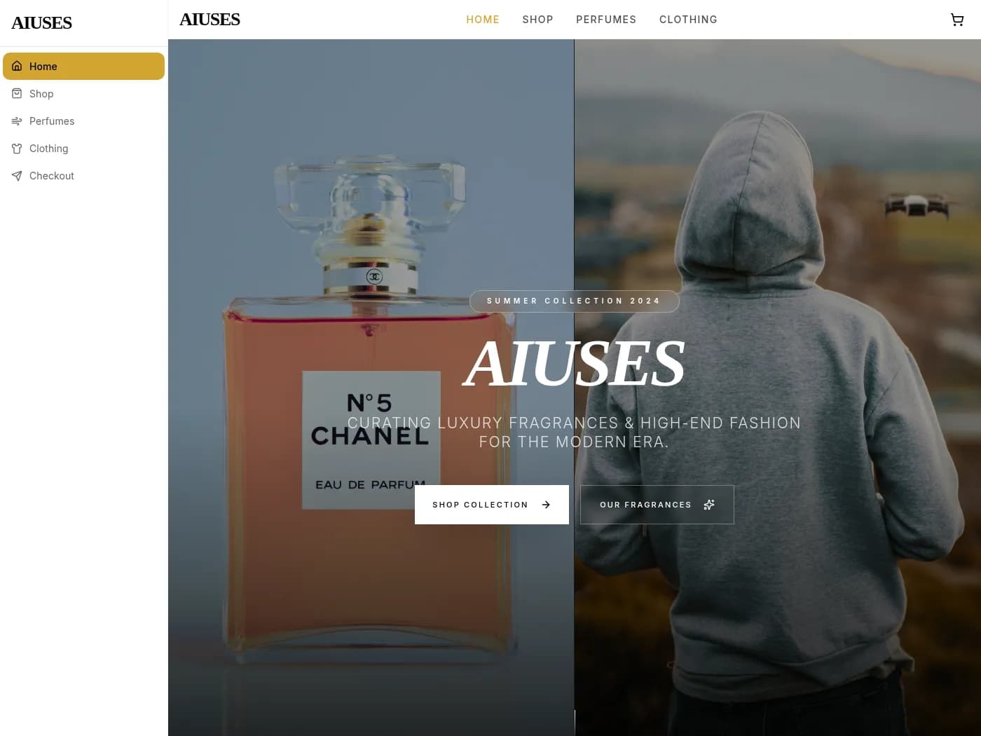 AIUSES Premium Storefront