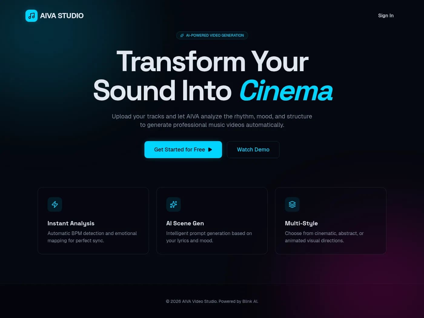AIVA Video Studio