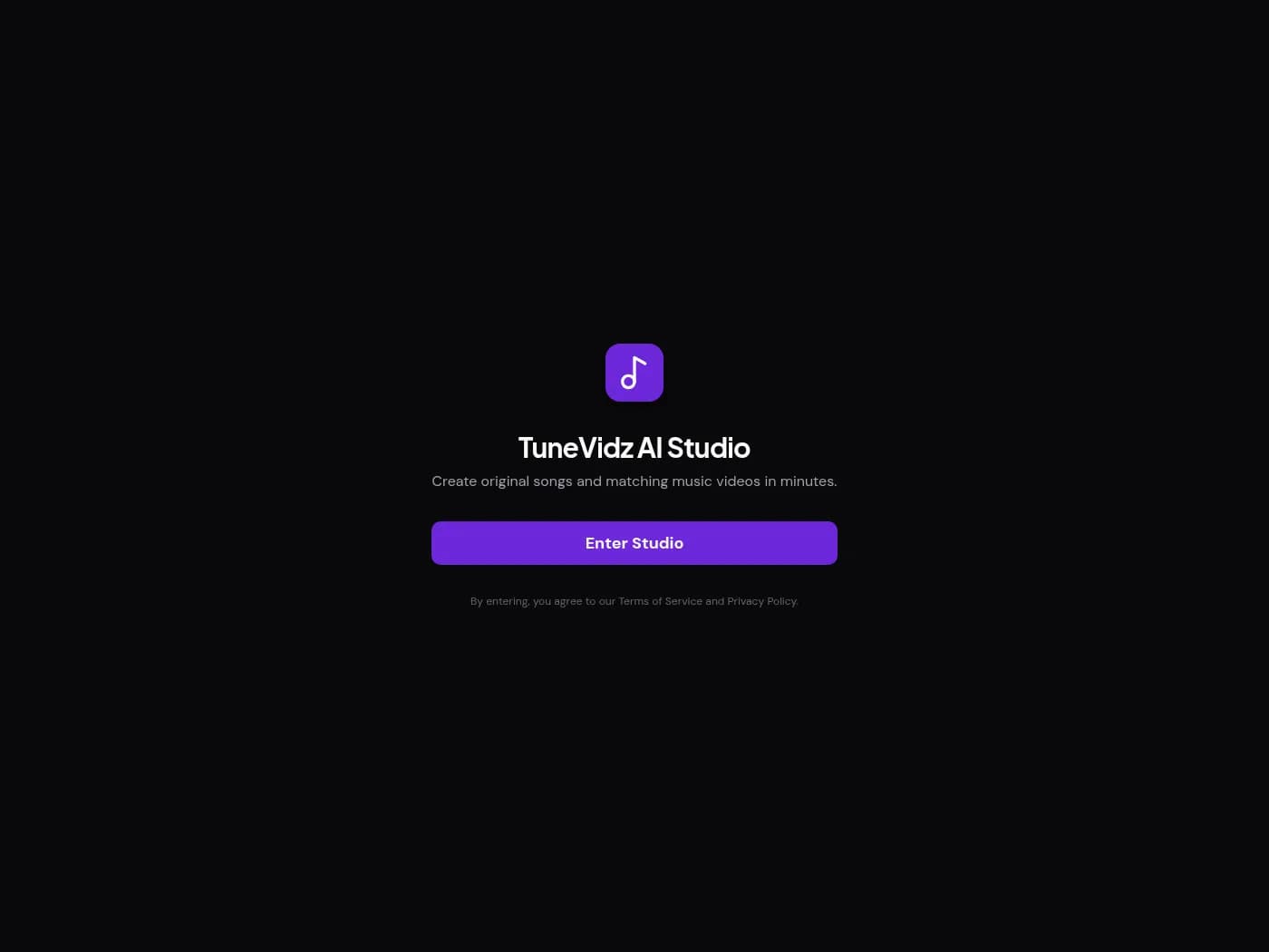 TuneVidz AI Studio