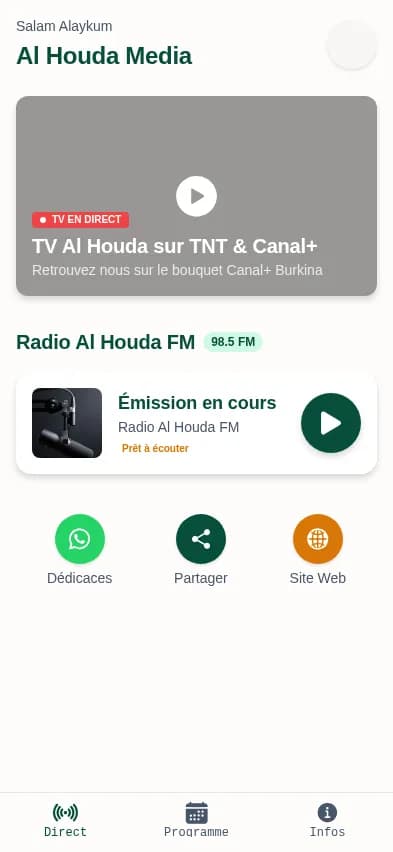 Al Houda Media App