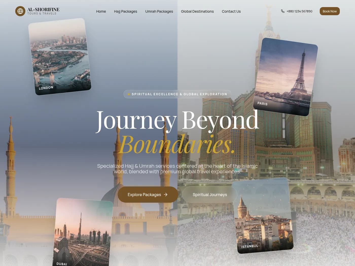 Al-Shorifine Travel Portal