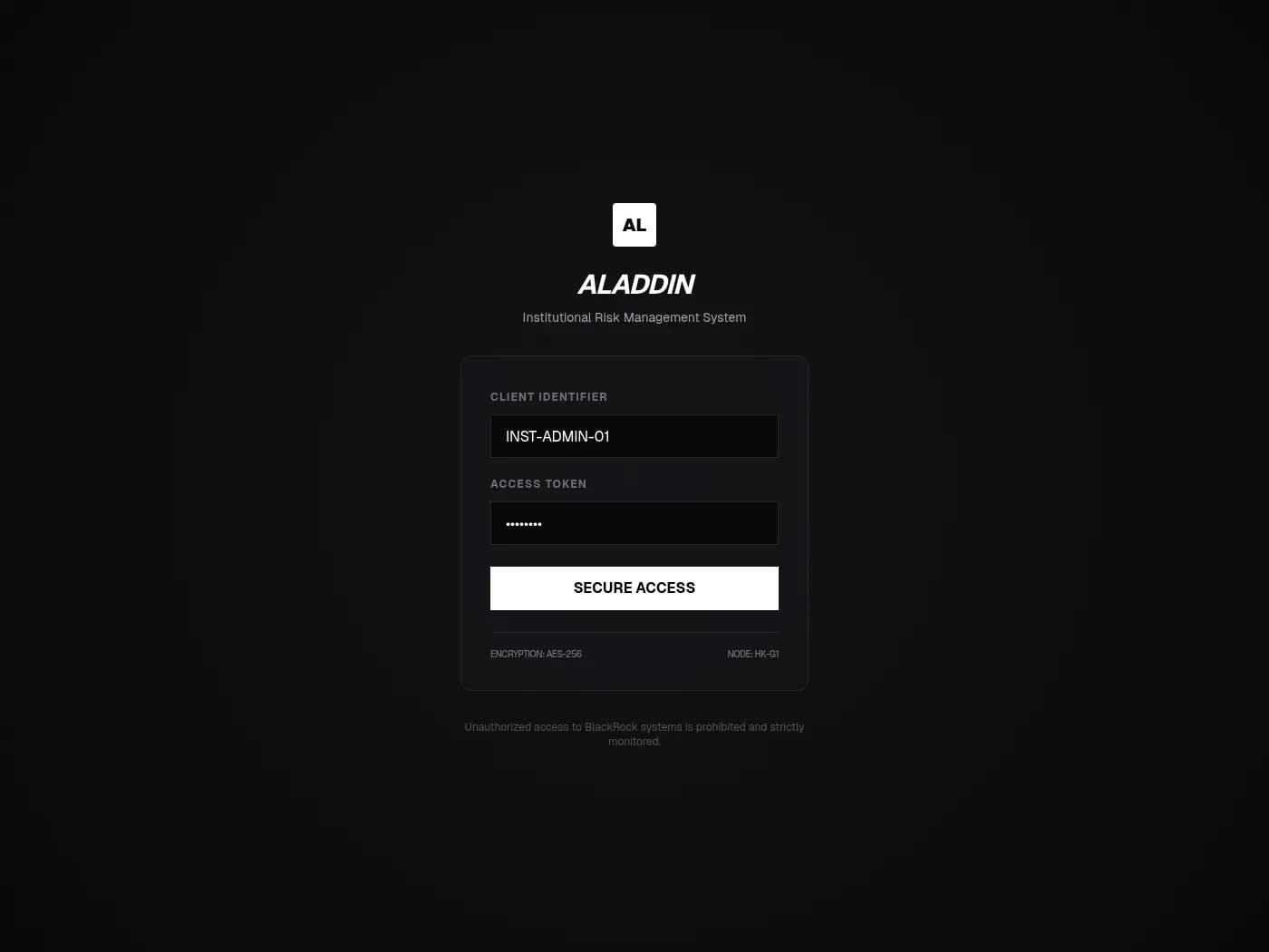 Aladdin System Clone