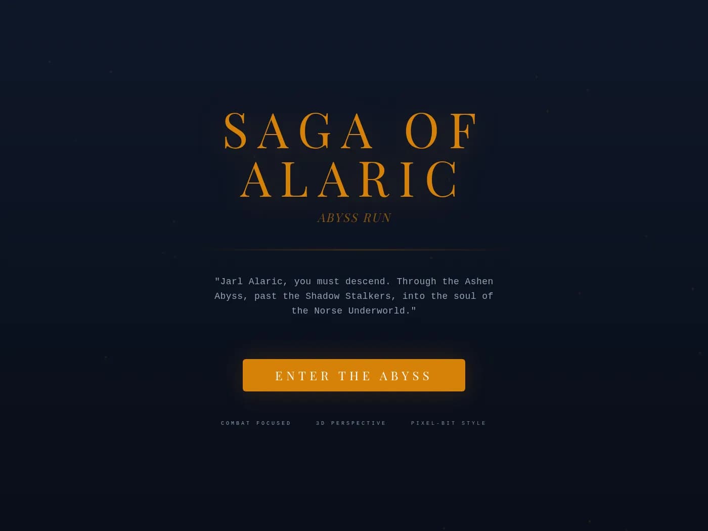 Saga of Alaric: Abyss Run