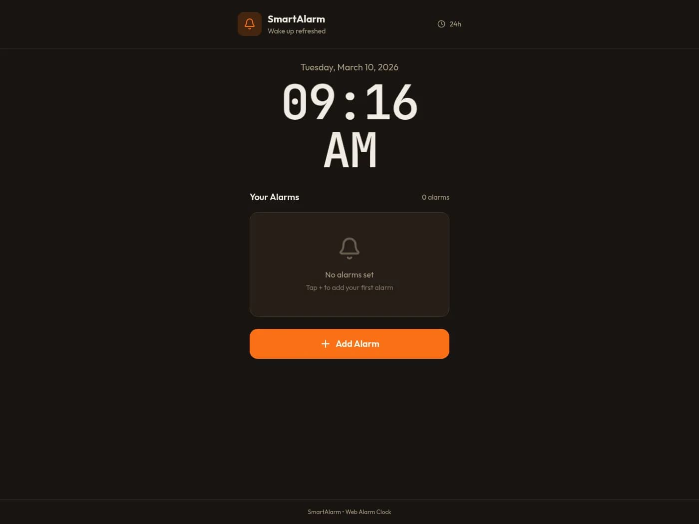 SmartAlarm App