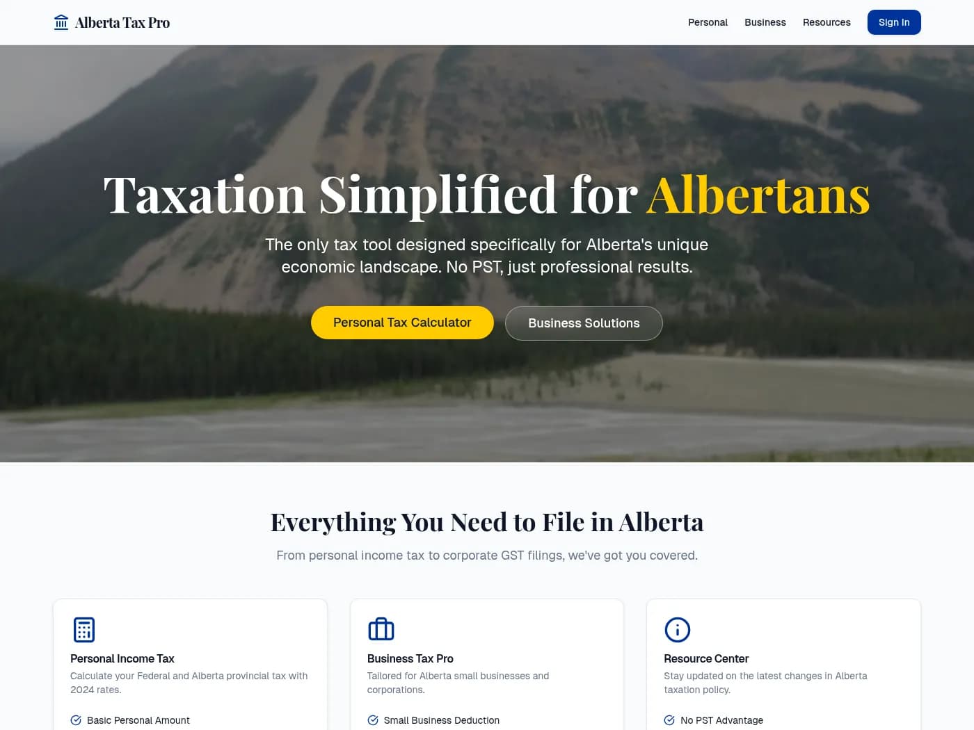 Alberta Tax Pro