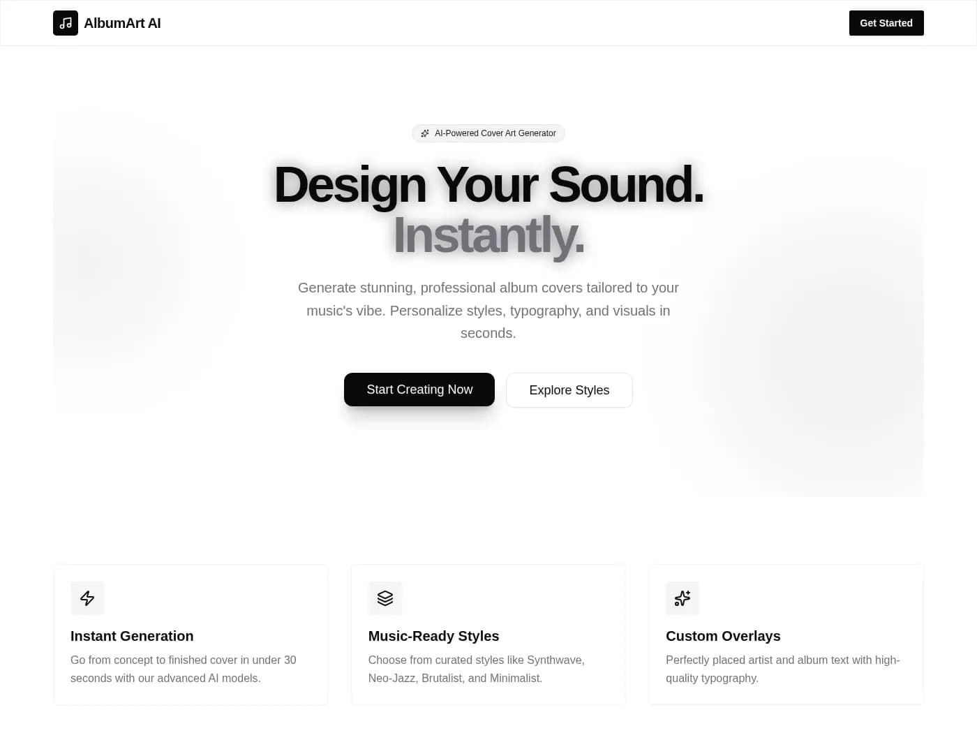 AlbumArt AI Maker