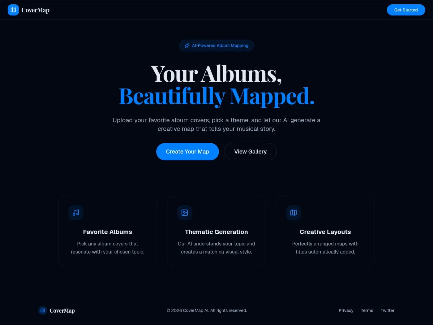 Album Cover Mapper