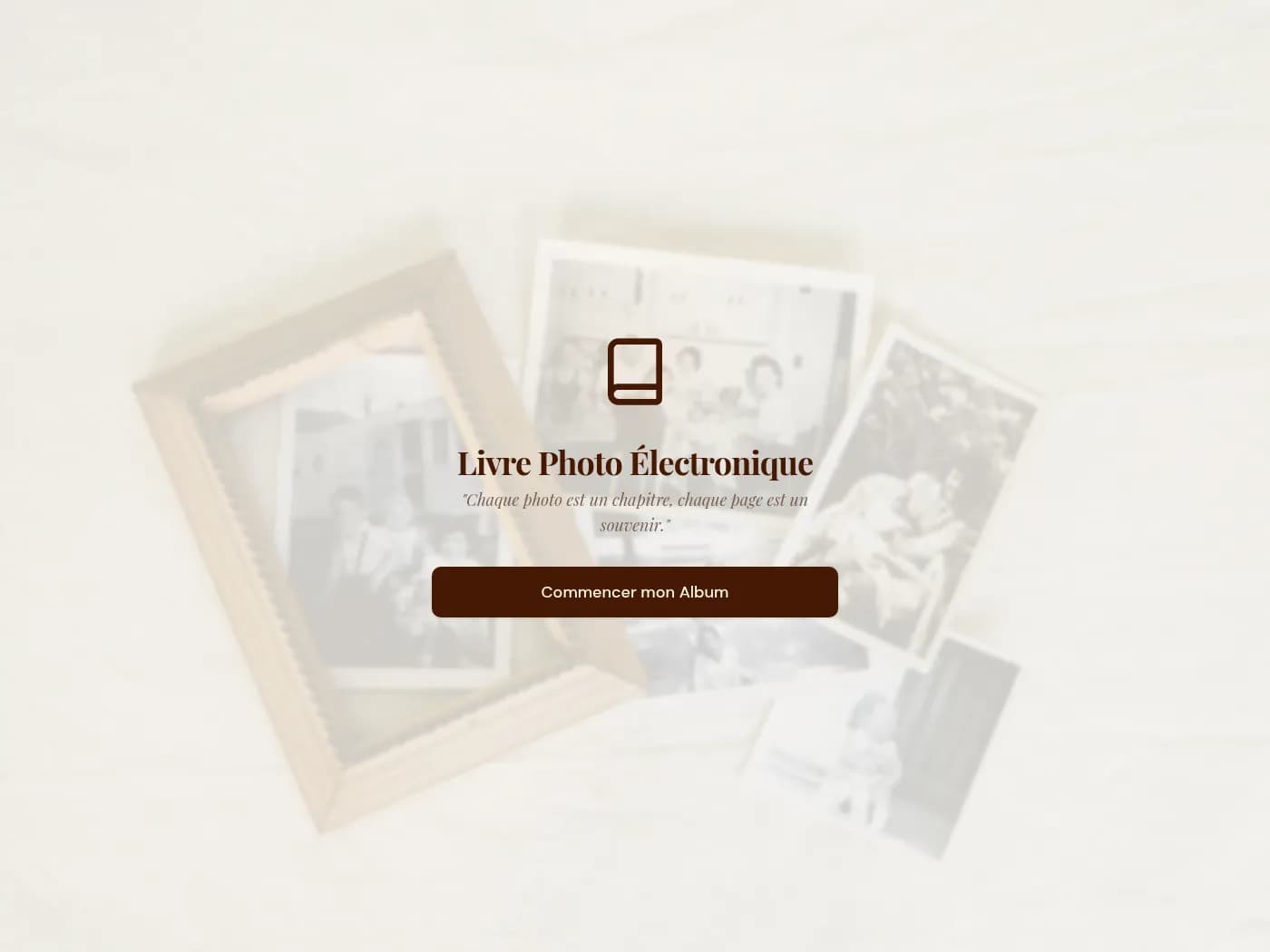 Livre Photo Électronique