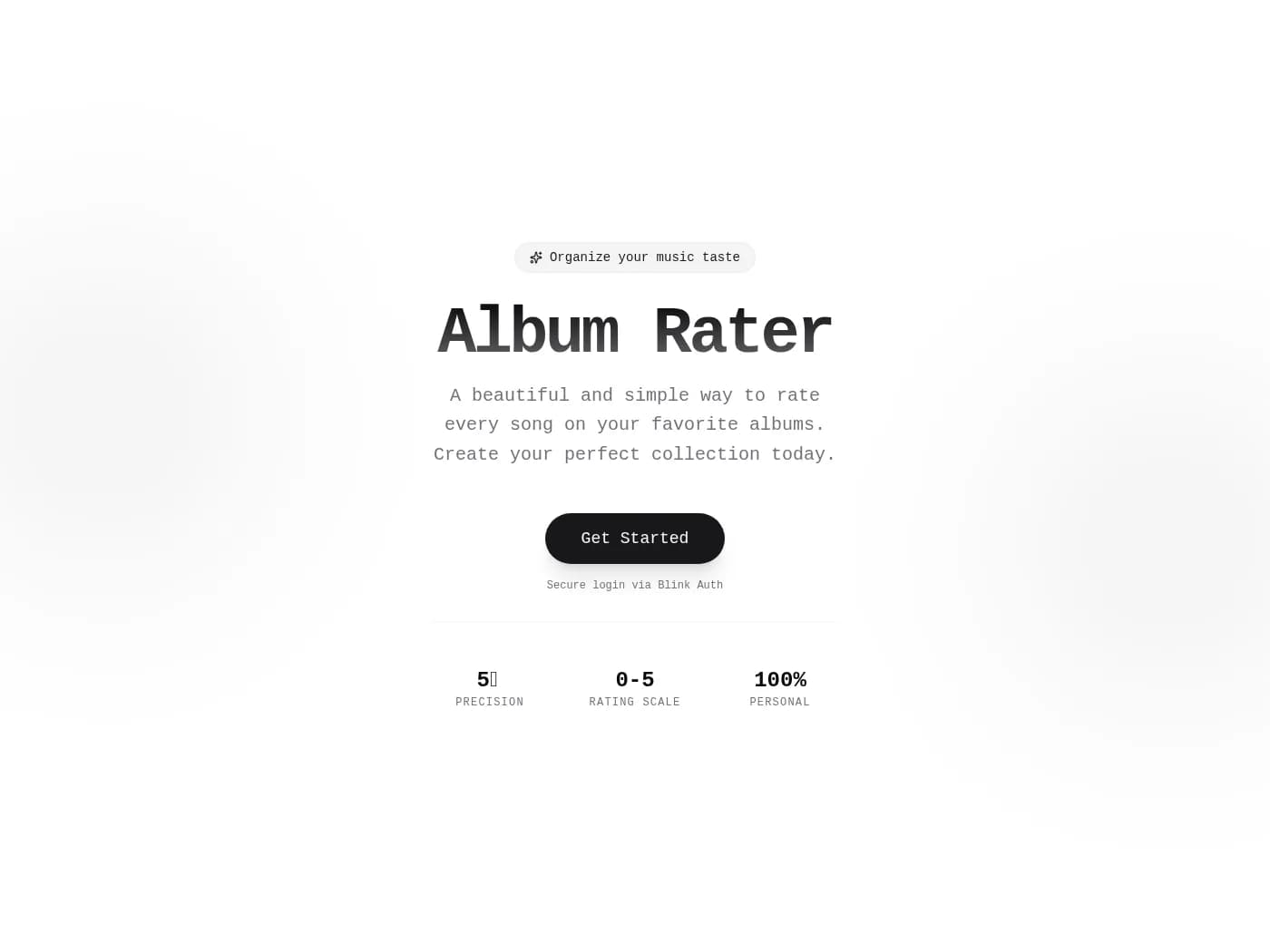 Album Rater