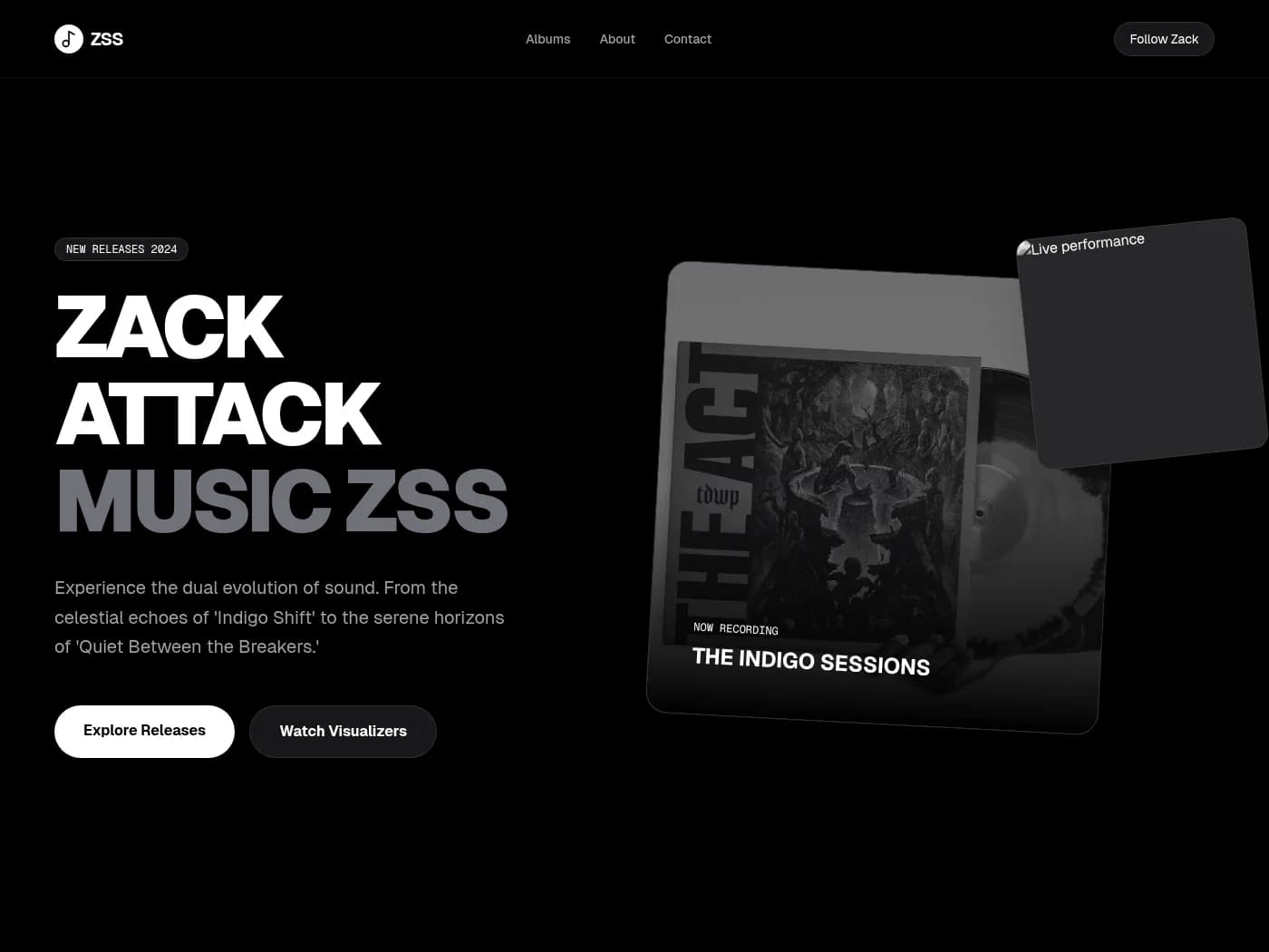 Zack Attack Album Hub