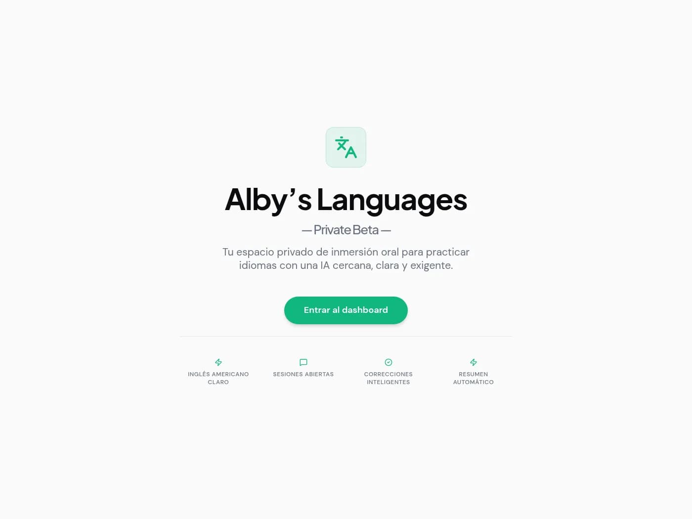 Alby’s Languages Coach