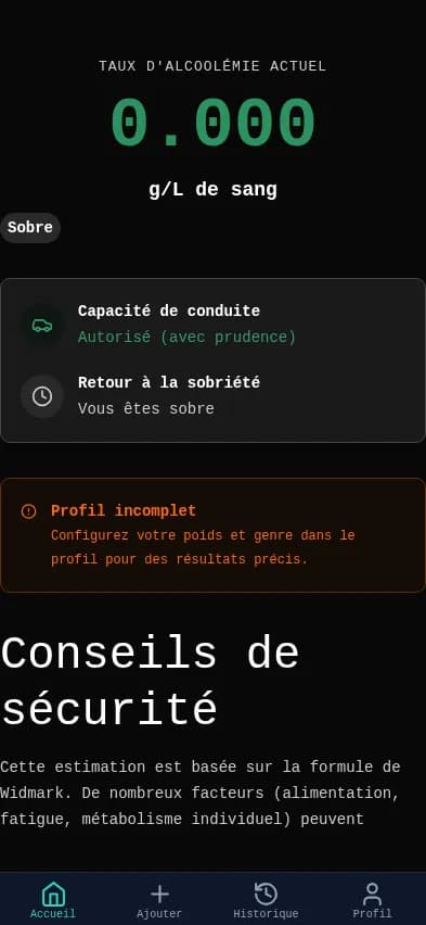 AlcoCalc Mobile