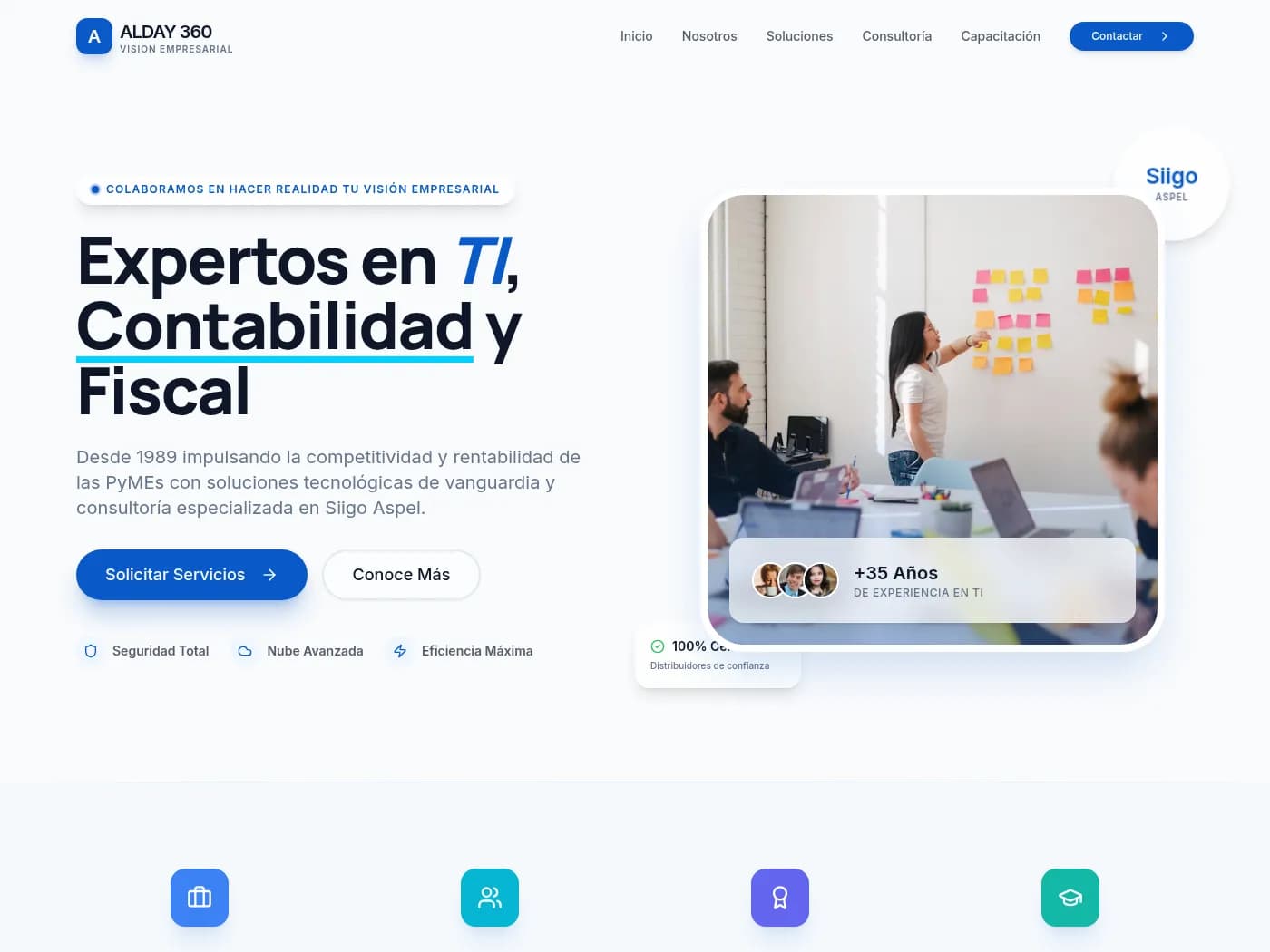 Alday Website Redesign