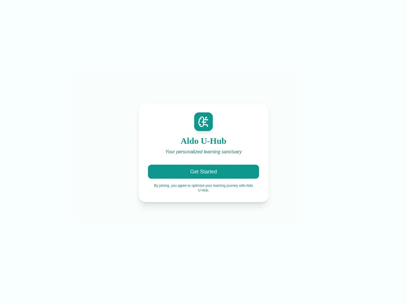 Aldo U-Learning Hub