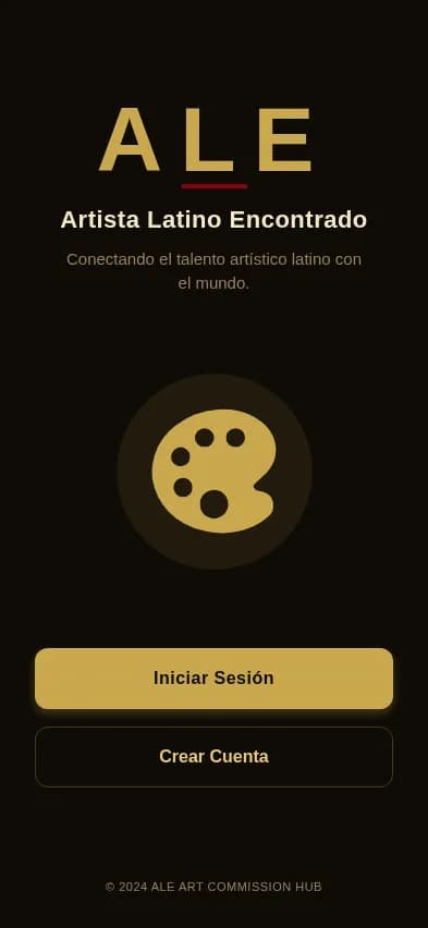 ALE: ARTISTA LATINO ENCONTRADO