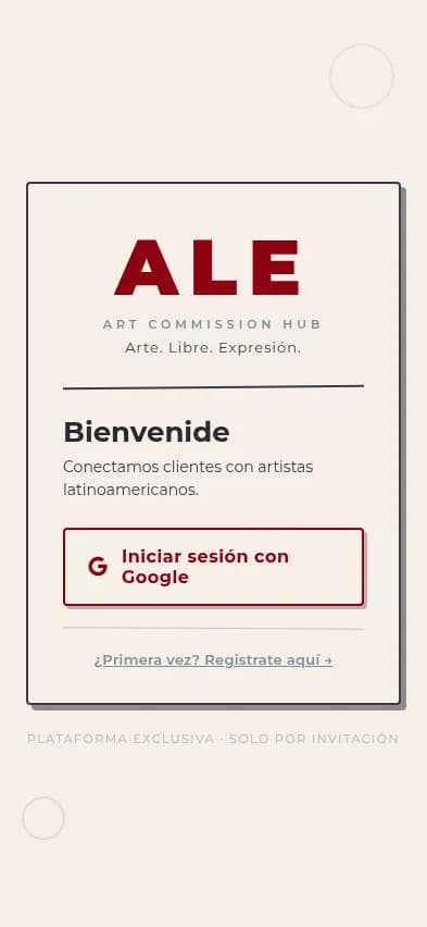 ALE Art Commission Hub