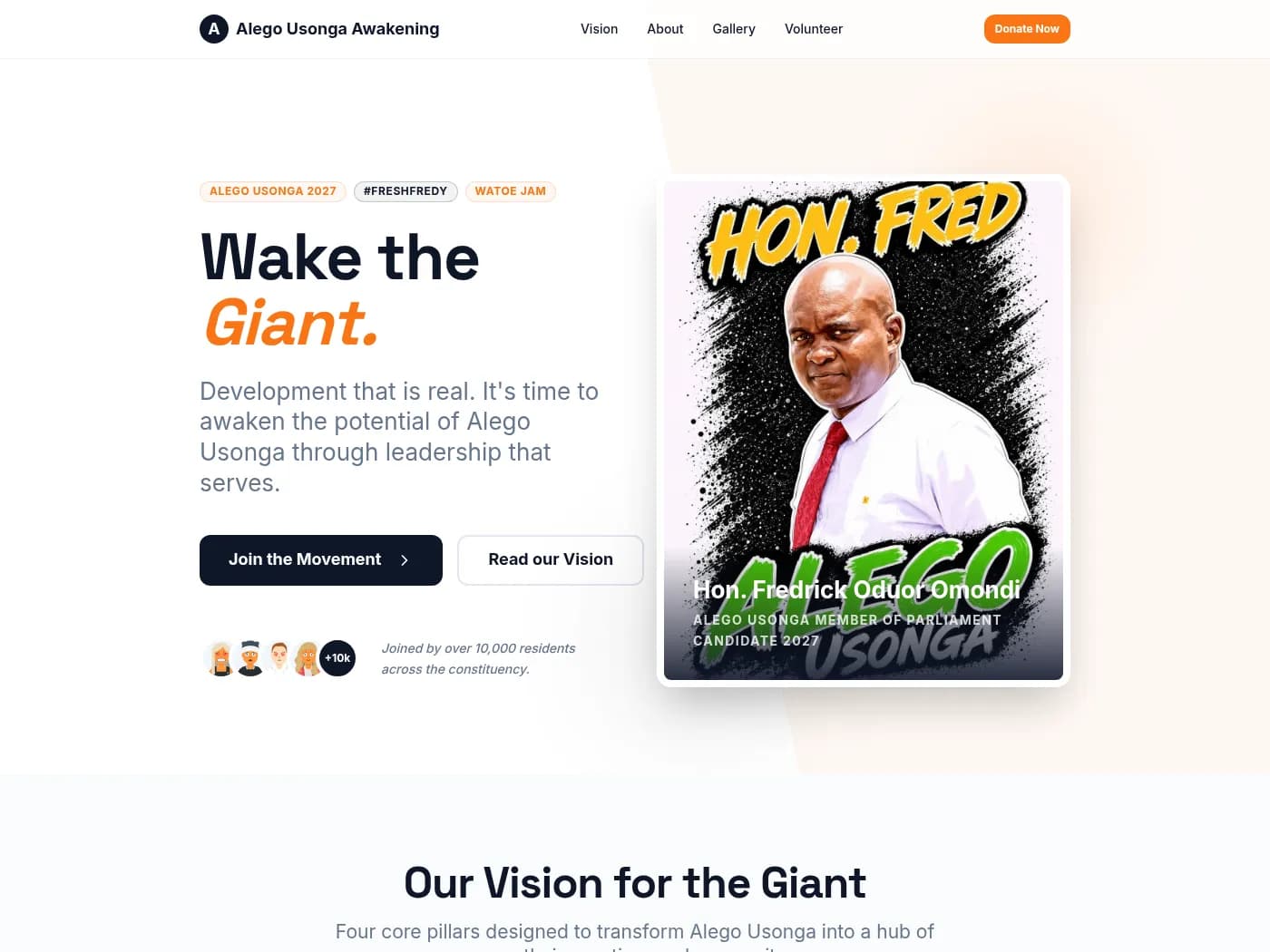 Alego Usonga Awakening