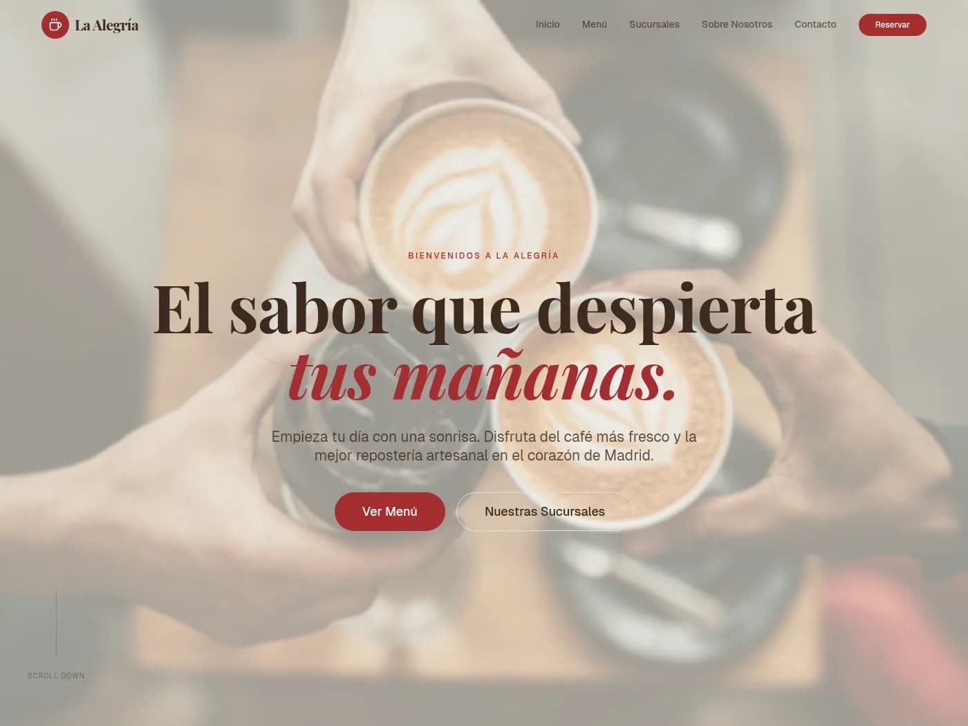 Cafetería La Alegría Pro