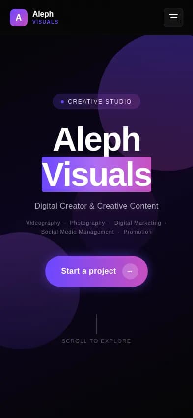 Aleph Visuals Mobile