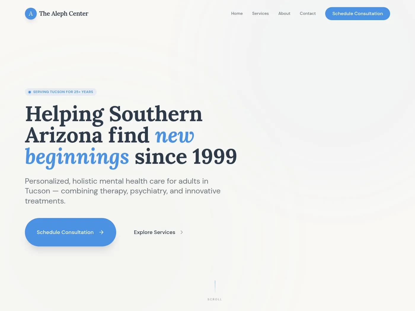 Aleph Center Wellness Site